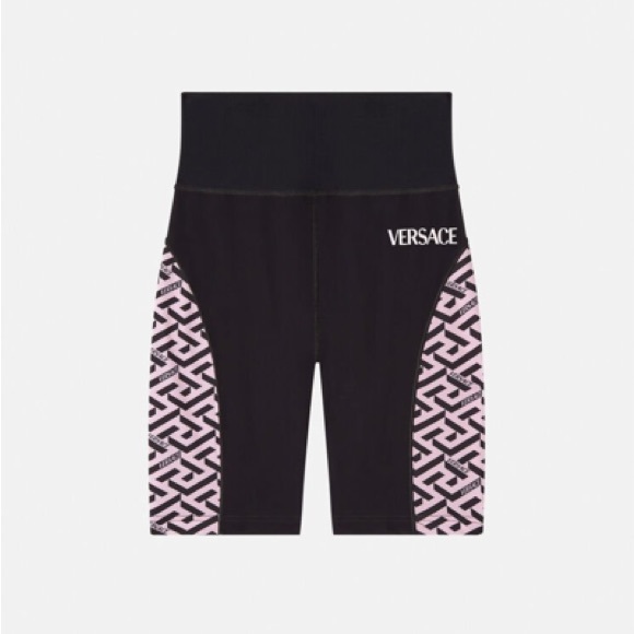 Versace | Shorts | Versace Greca Signature Gym Biker Short | Poshmark